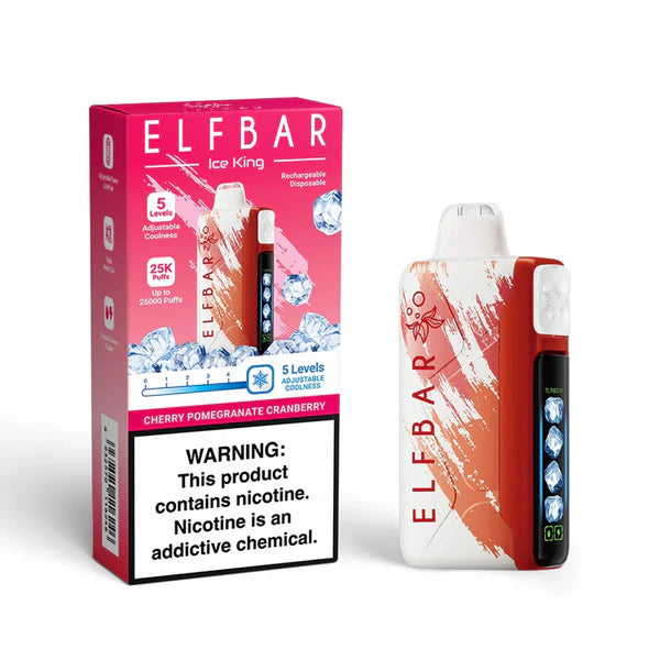 Elfbar 25000 puffs - Cherry Pomegranate Cranberry – Bearded Vapes